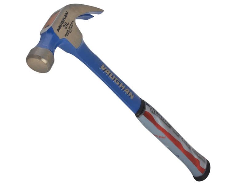 Vaughan R20 Curved Claw Nail Hammer All Steel Smooth Face VAUR20